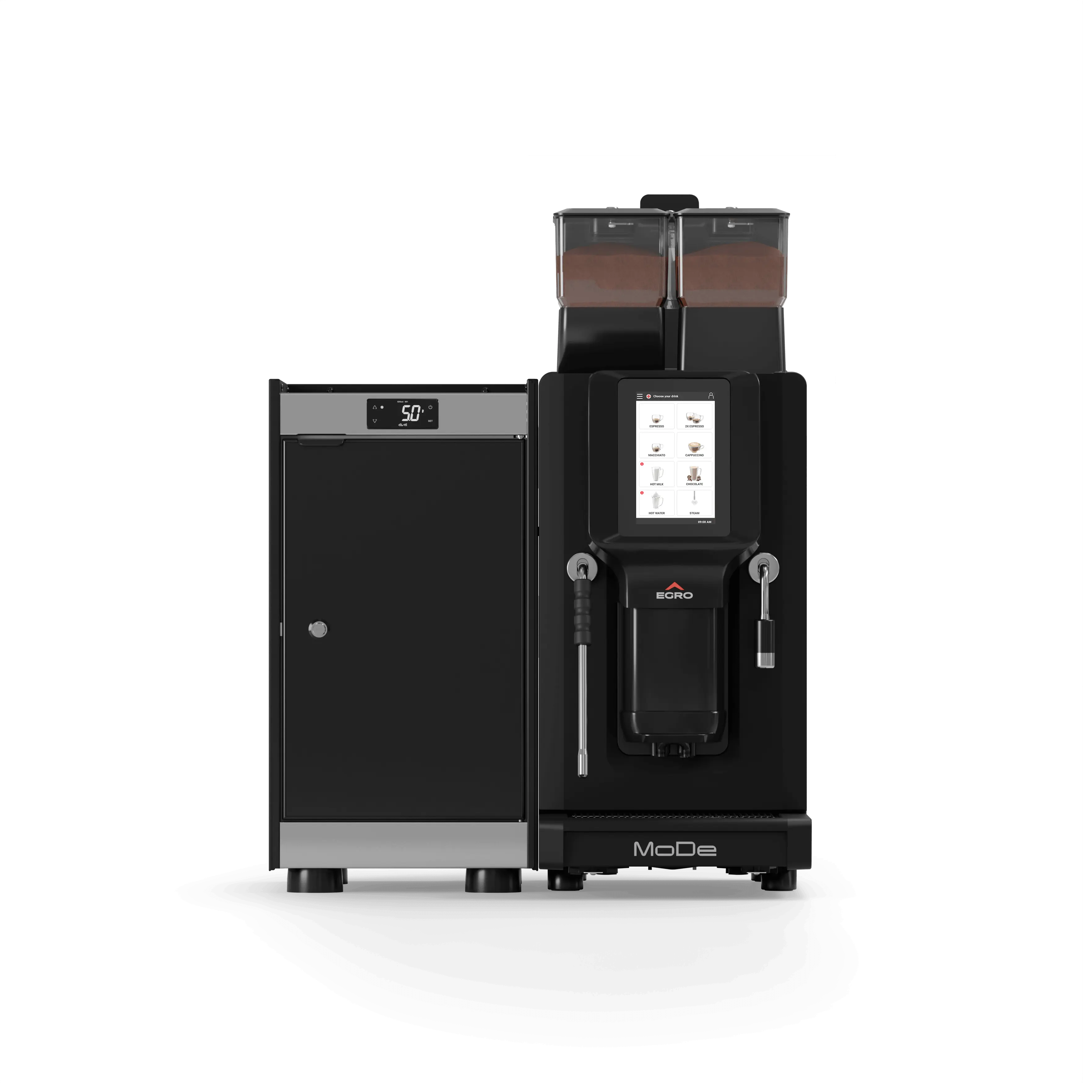 Egro Mode - Pro Milk: Fuldautomatisk Espressomaskine – Charlie's Coffee ...
